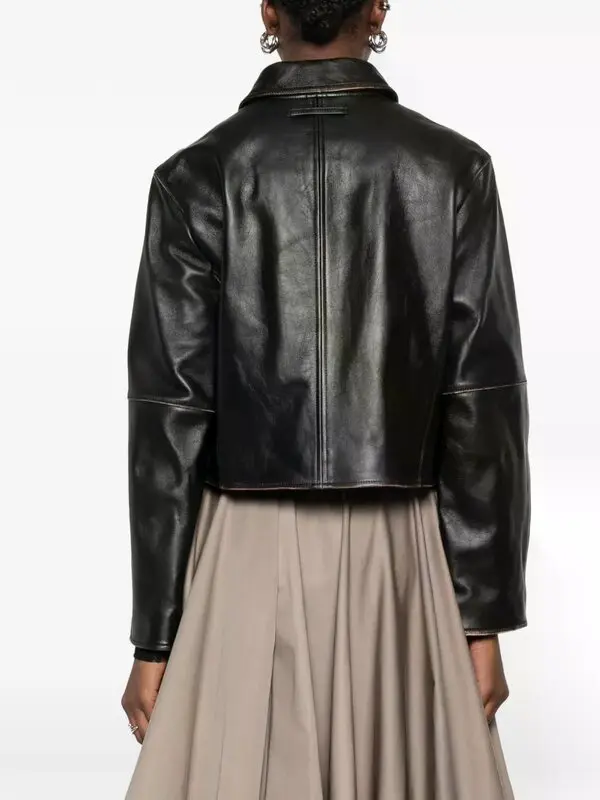 LOW CLASSIC Collared Zip Jacket