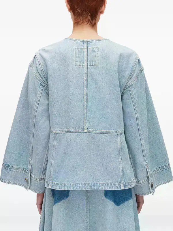 3.1 Phillip Lim Flap-pocket Cotton Jacket - Blue