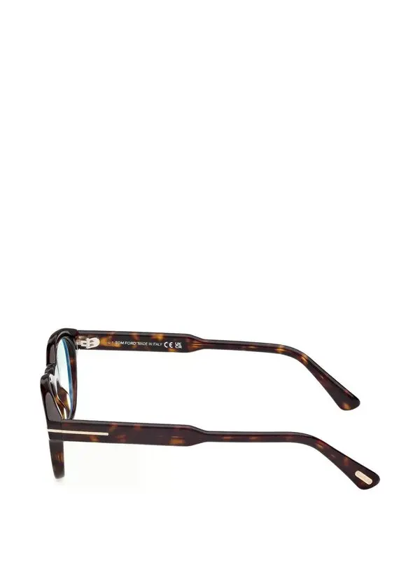 TOM FORD Round-frame Glasses - Brown