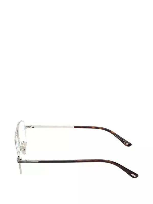 TOM FORD Pilot-frame Glasses - Silver