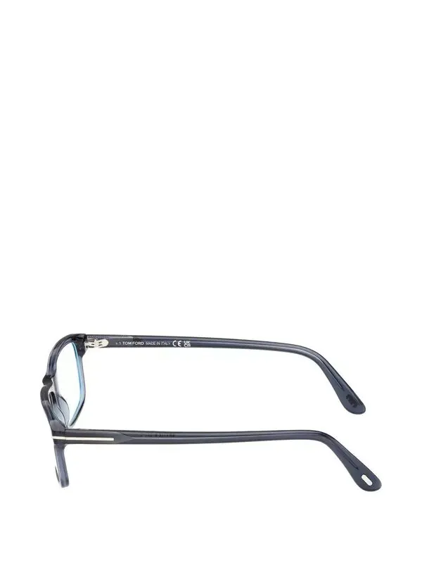 TOM FORD Rectangle-frame Glasses - Blue