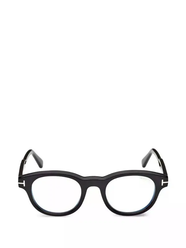 TOM FORD Round-frame Glasses - Black