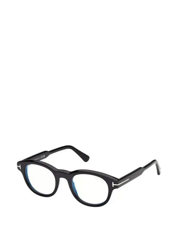 TOM FORD Round-frame Glasses - Black