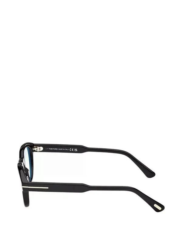 TOM FORD Round-frame Glasses - Black