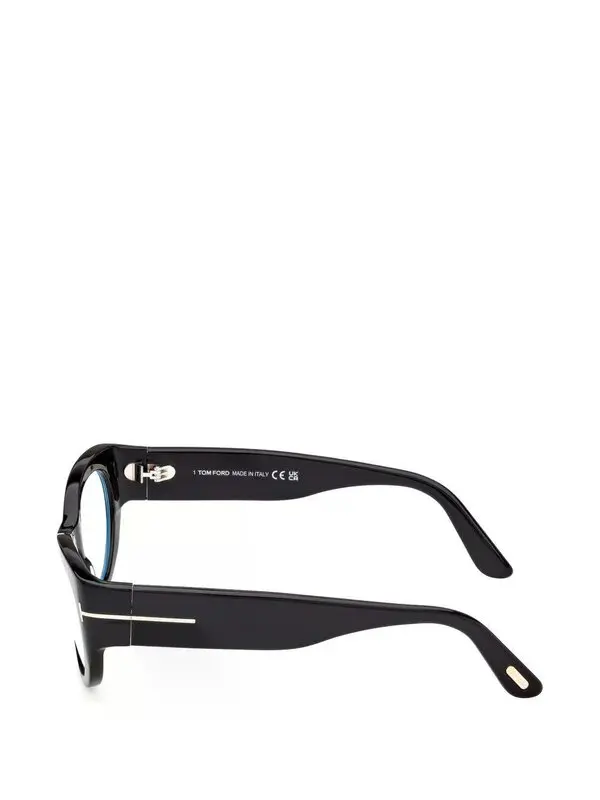 TOM FORD T-detail Cat-eye Glasses - Black