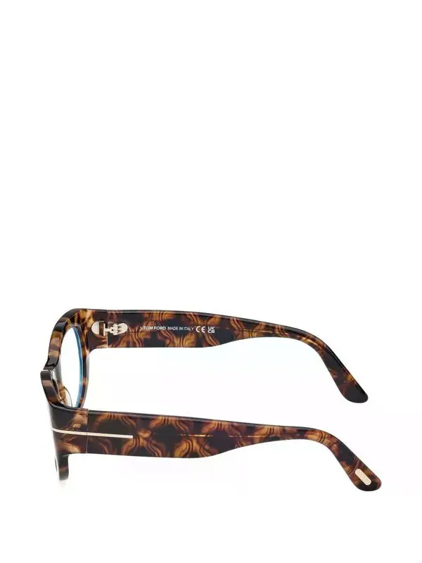 TOM FORD Tortoise Round Glasses