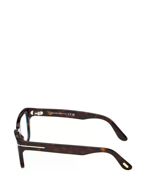 TOM FORD Square-frame Glasses - Brown