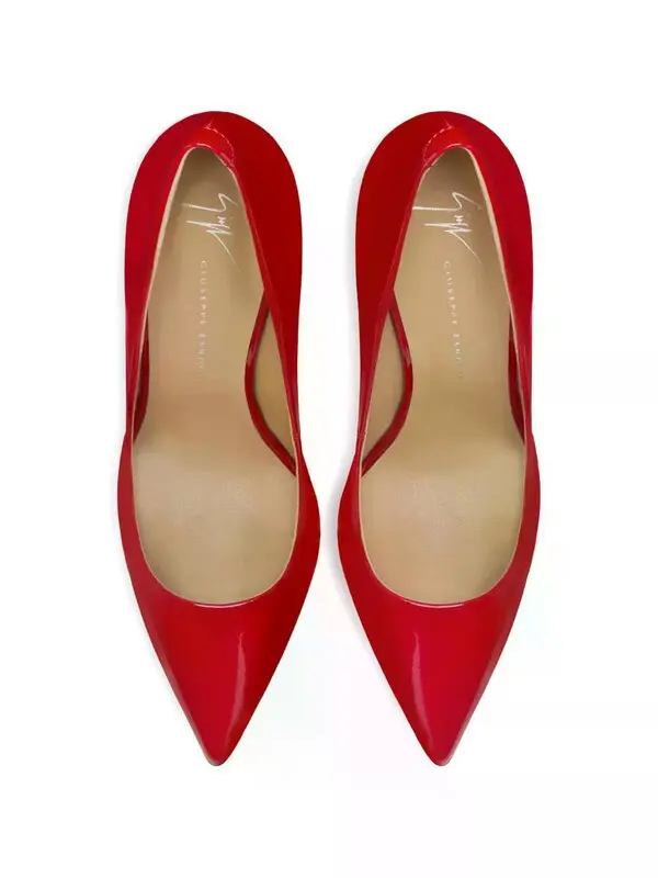GIUSEPPE ZANOTTI Heeled Patent Leather Pumps