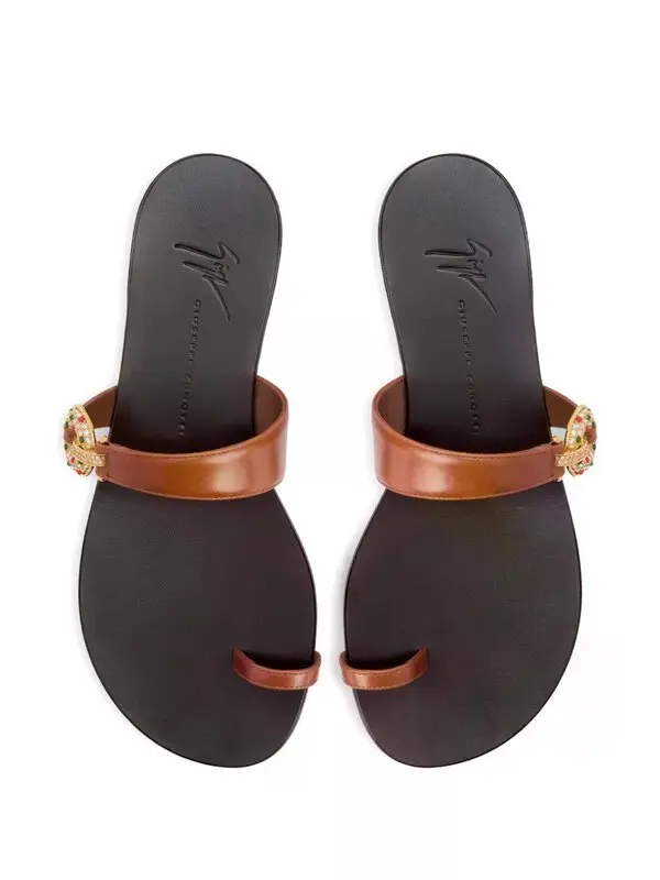 GIUSEPPE ZANOTTI Jaylen Flat Sandals