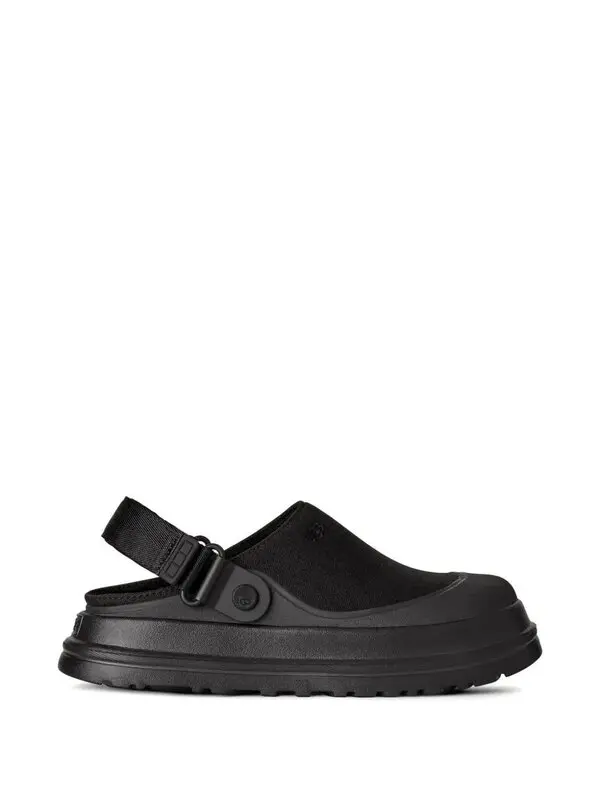 UGG Strap-detail Flat Mules - Black