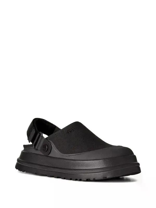 UGG Strap-detail Flat Mules - Black