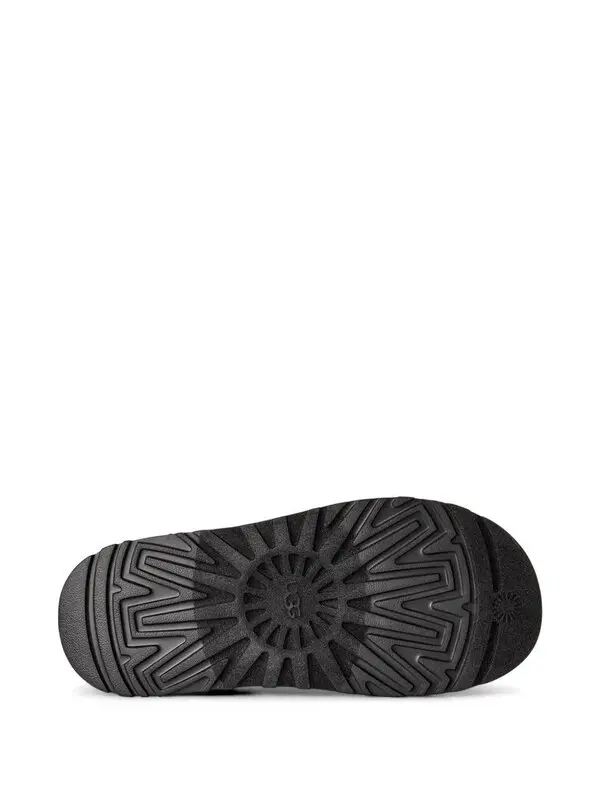 UGG Strap-detail Flat Mules - Black