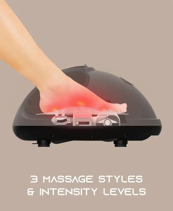 TZUMI Shiatsu Spa Foot Heat Massager