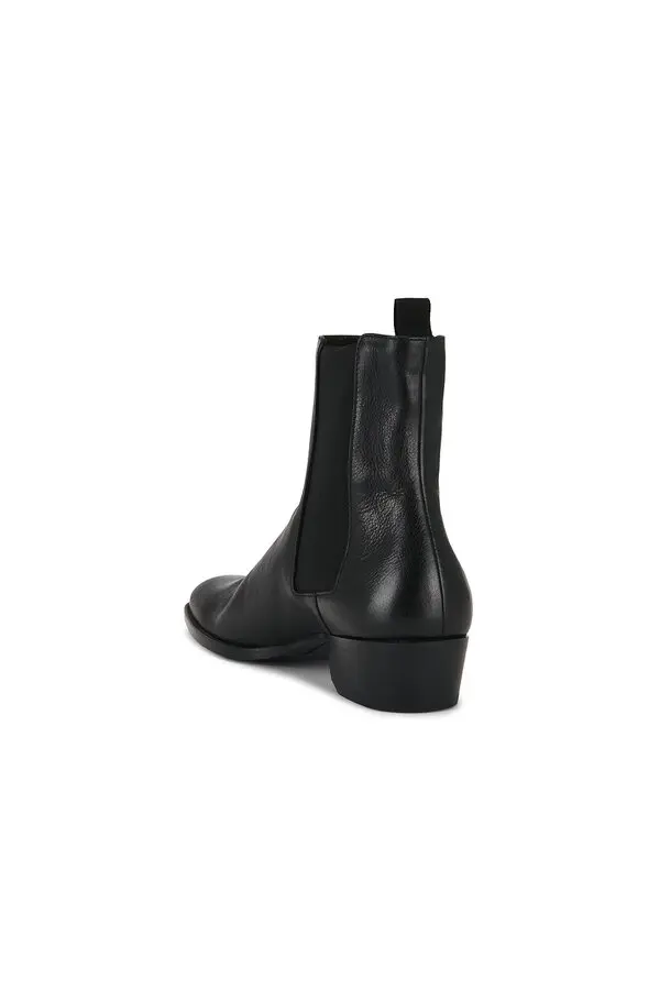 Saint Laurent Stanton Chelsea Boot - Noir