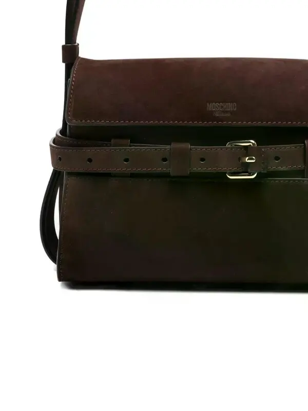 Moschino Buckle Detail Cross Body Bag