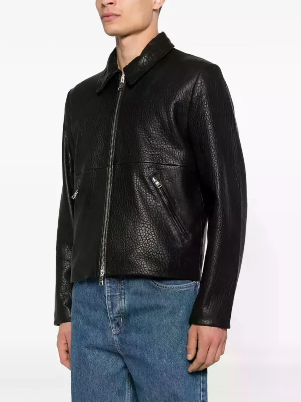 WON HUNDRED Dutton Leather Jacket