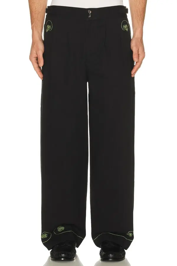 BODE Lucky Draw Trousers - Black