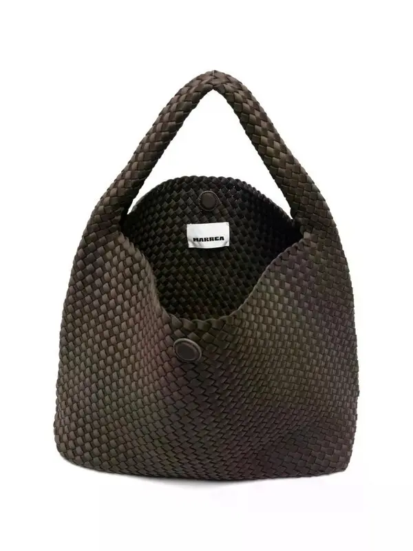 MARREA Large Braided Shoulder Bag
