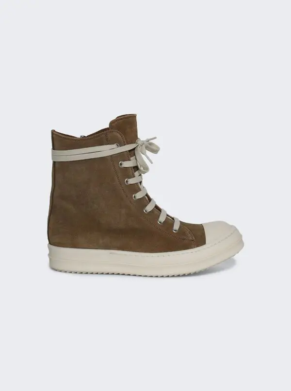 Rick Owens Temple High-top Sneakers - Brown