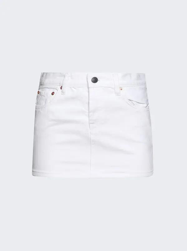 Wardrobe.NYC Denim Micro Mini Skirt
