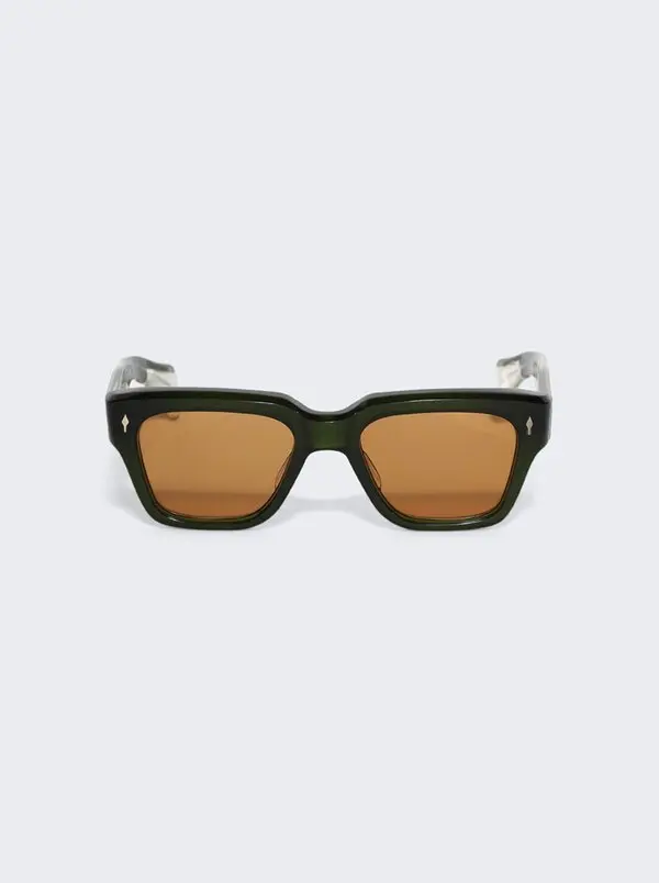 JACQUES MARIE MAGE Fellini Sunglasses Borneo - Green