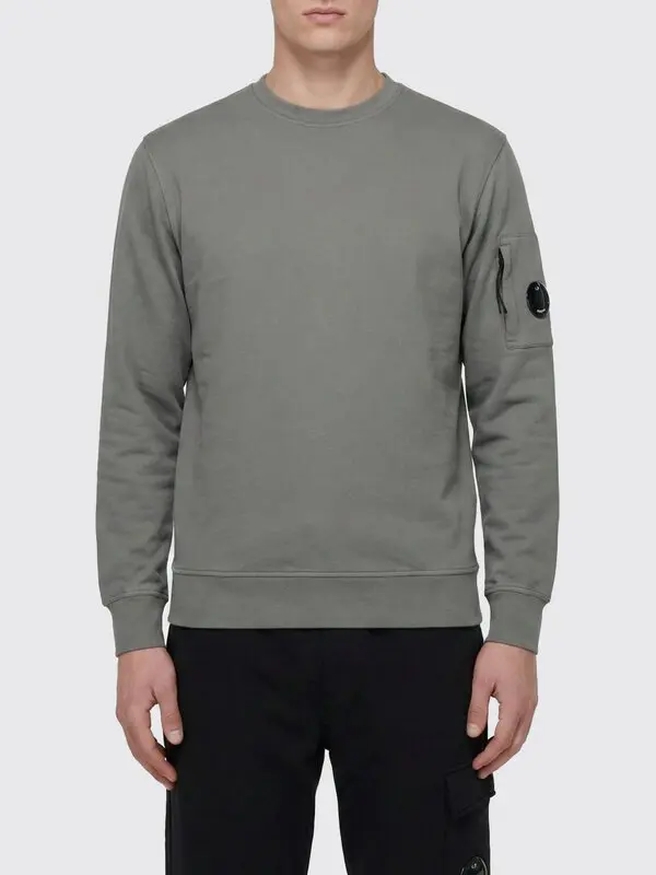 C.P. COMPANY Cotton Sweatshirt - Grey