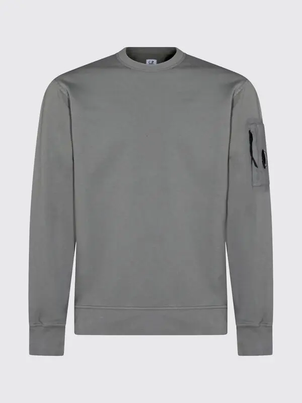 C.P. COMPANY Cotton Sweatshirt - Grey