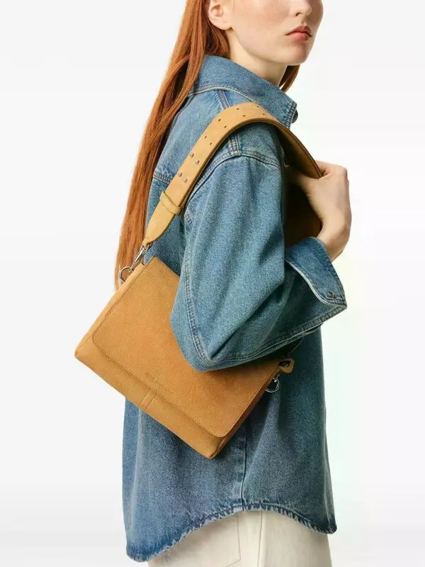 AMI Paris Carrousel Flap Shoulder Bag