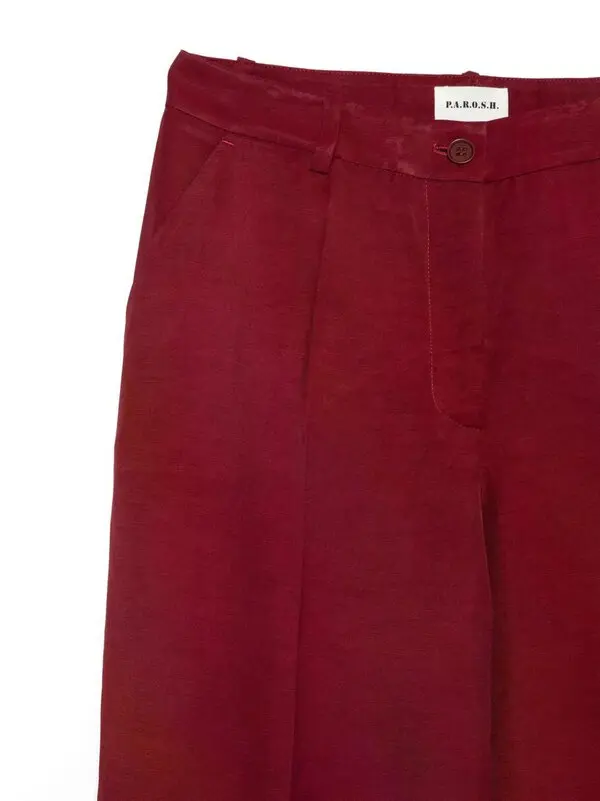 P.a.r.o.s.h Palazzo Pants With Front Pleats