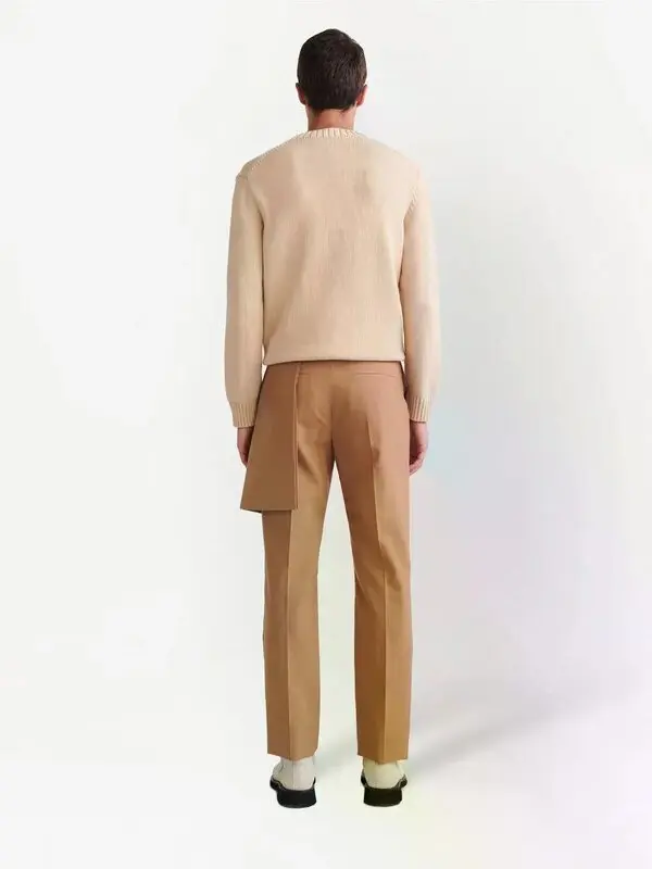 Off-White Apron-detail Tailored Trousers