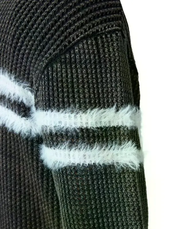 ACHM Waffle Stripe Sweater