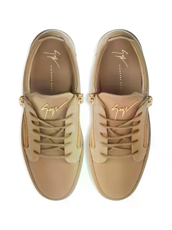 GIUSEPPE ZANOTTI Frankie Zip Sneakers - Neutrals