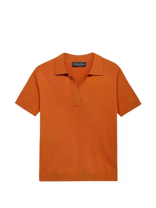 Brooks Brothers V-neck Ribbed T-shirt