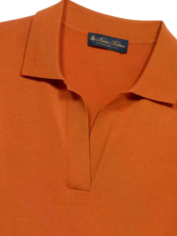 Brooks Brothers V-neck Ribbed T-shirt