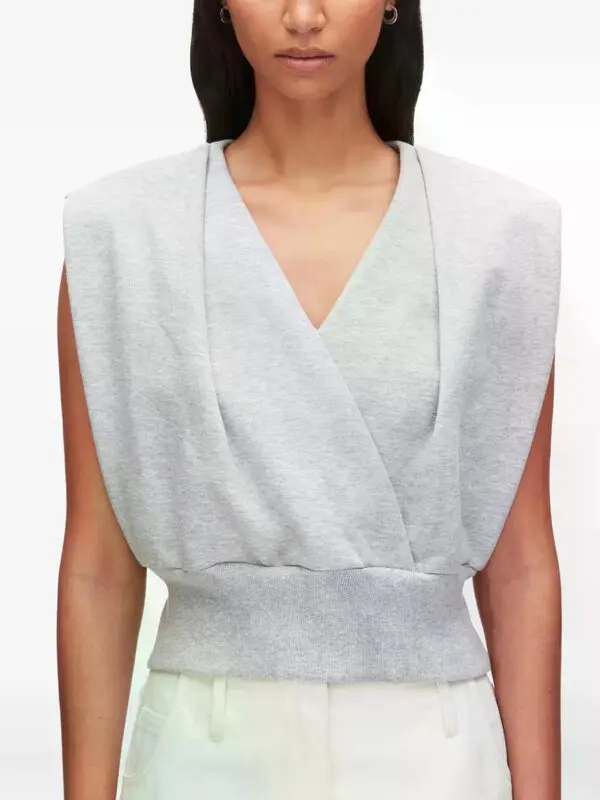 3.1 Phillip Lim Sleeveless Overlapped Top