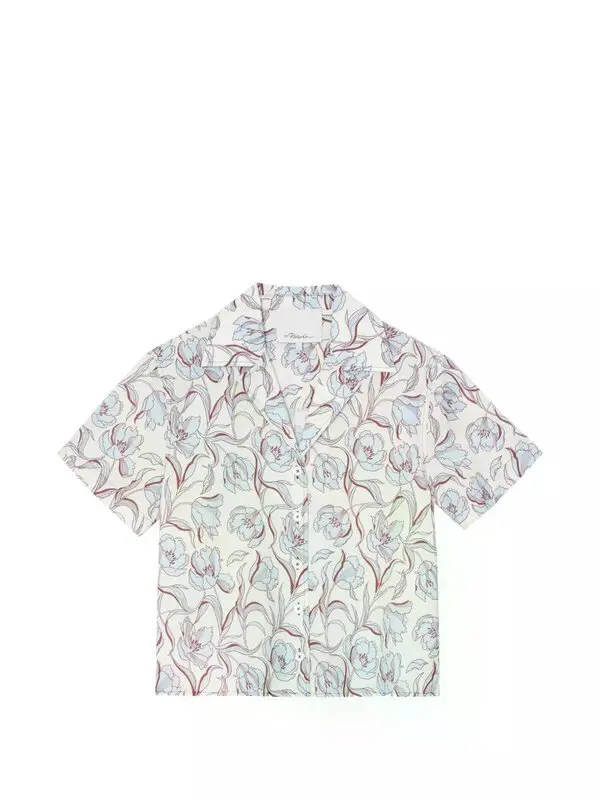 3.1 Phillip Lim Floral Buttoned Shirt