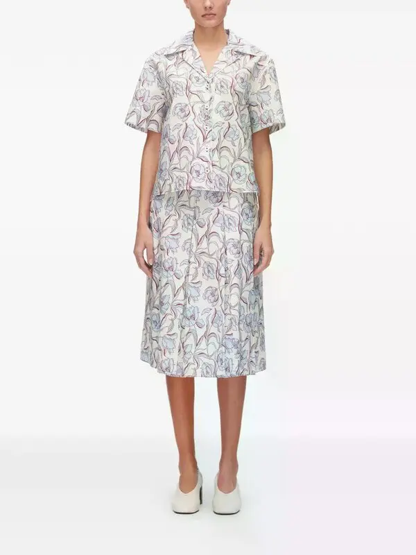 3.1 Phillip Lim Floral Buttoned Shirt