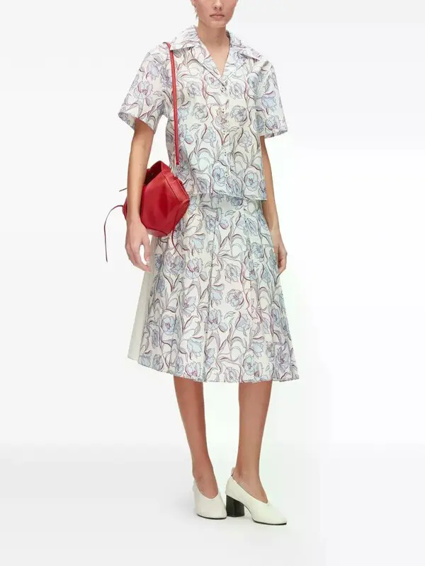 3.1 Phillip Lim Floral Buttoned Shirt