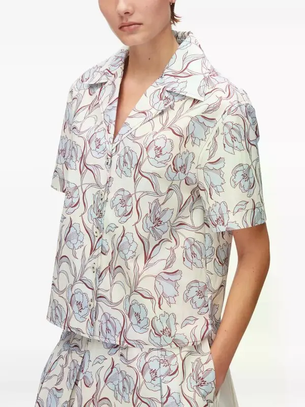3.1 Phillip Lim Floral Buttoned Shirt