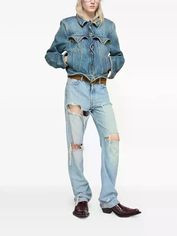 Acne Studios Buttoned Denim Jacket