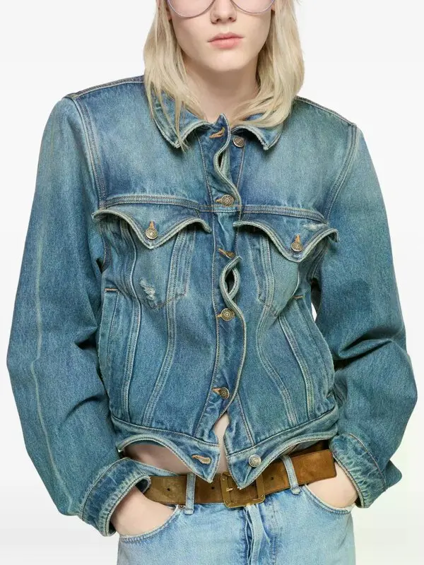 Acne Studios Buttoned Denim Jacket