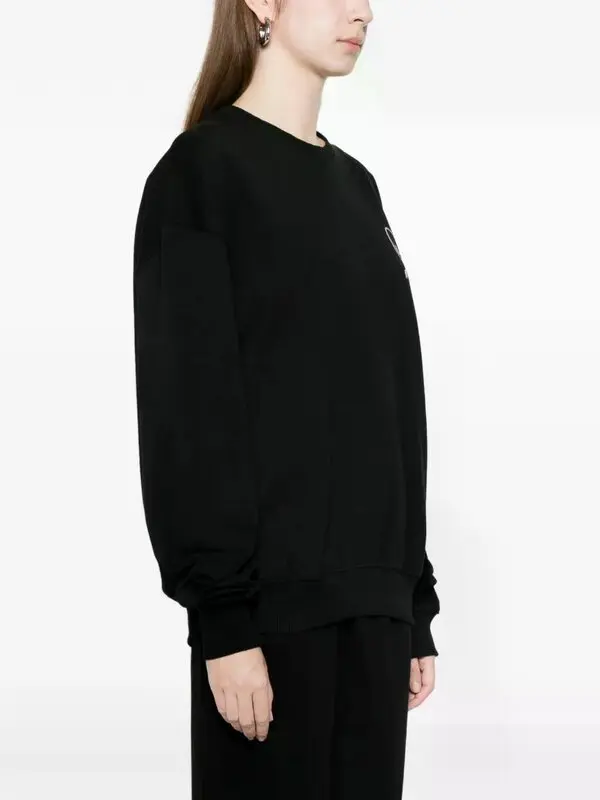 ELITE Paris Heart Motif Sweatshirt