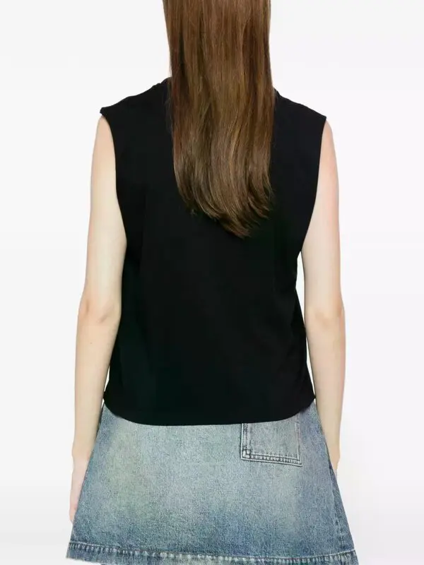 ELITE Heart-motif Sleeveless Vest