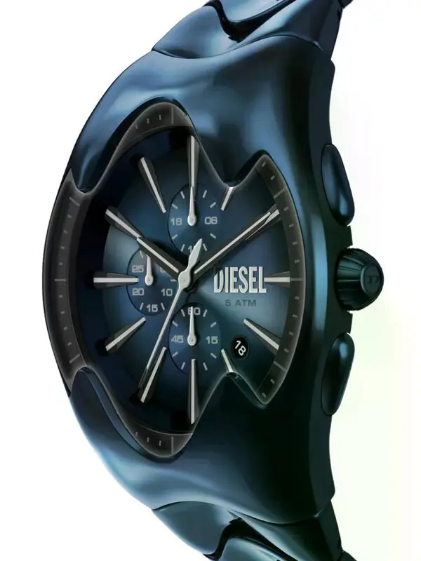 DIESEL® Mercurial Chronograph Stainless Steel Watch - Blue