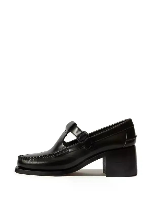 Hereu Alber T-bar Loafers - Black