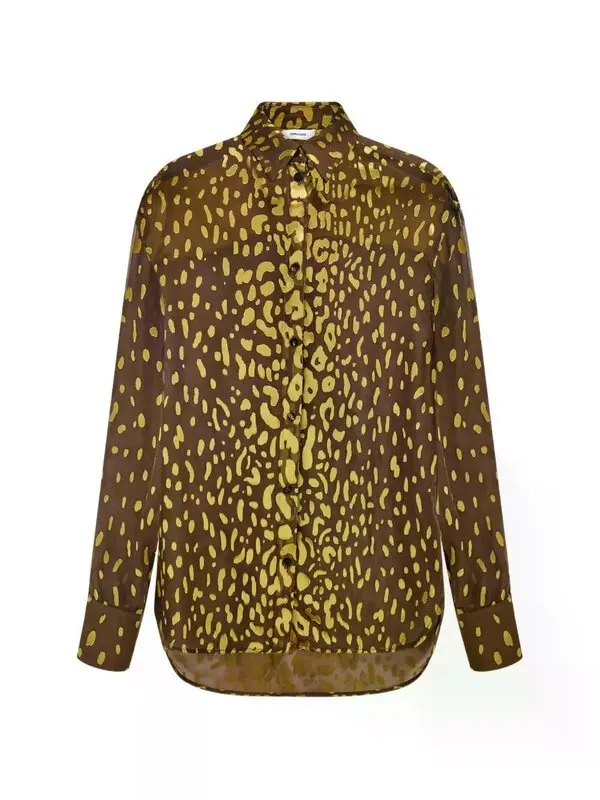 FERRAGAMO Devoré Georgette Shirt