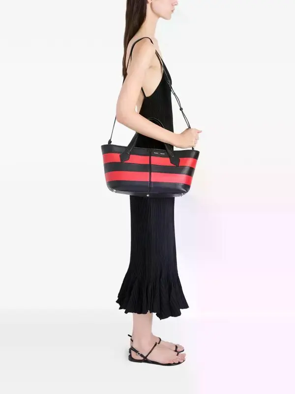 Proenza Schouler Chelsea Striped Tote Bag
