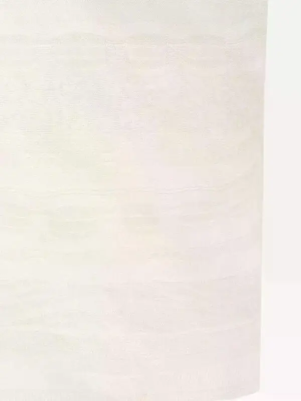 LANEUS Open-back Knitted Dress - Neutrals