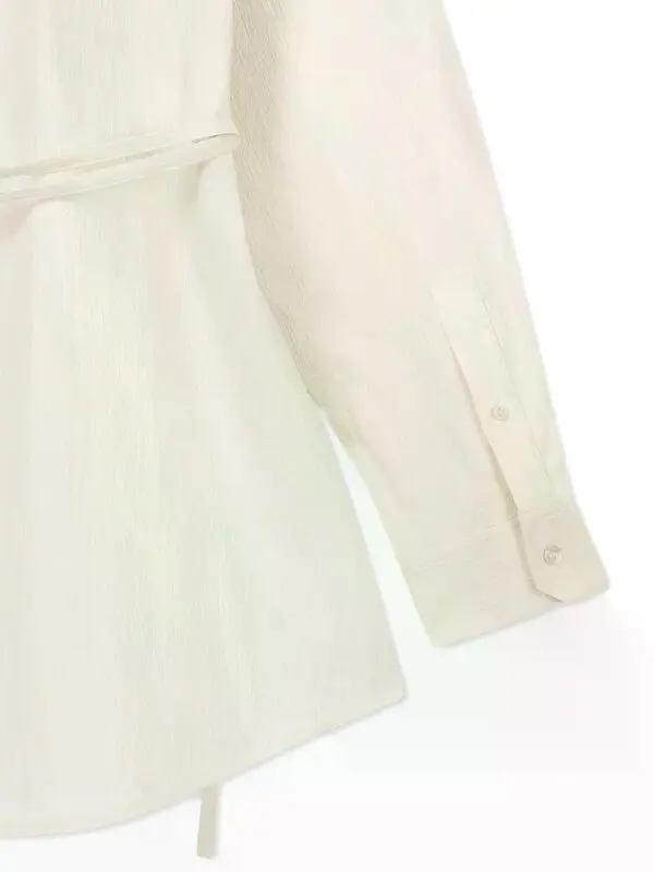 STUDIO TOMBOY Waist-tie Shirt - Neutrals