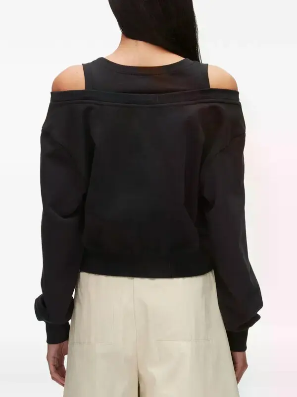 3.1 Phillip Lim Cold-shoulder Top With Safety-pin Detail